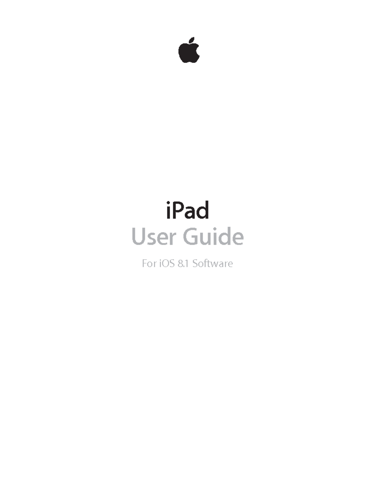The Ultimate iPad ios8 User Guide - Information and Communication ...