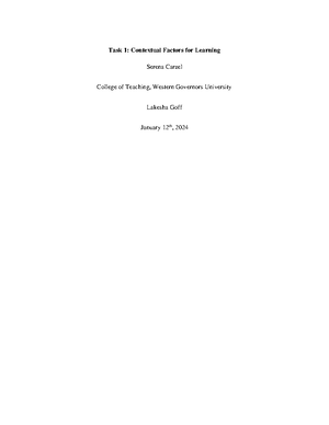 Task 3 PCE - Task 3 PCE - Part 1: Assessment Analysis Analyze the ...