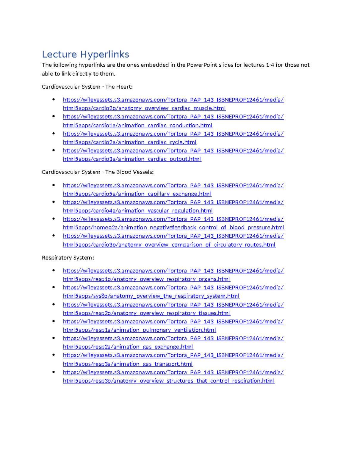 Lecture Hyperlinks(3) - Lecture Hyperlinks The following hyperlinks are ...