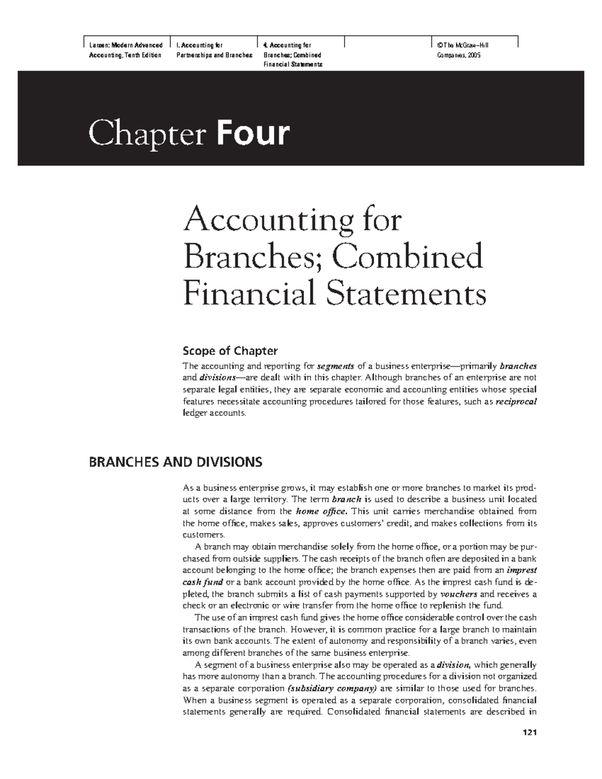 266453041-chap4 - solution - Accounting, Tenth Edition Partnerships and ...