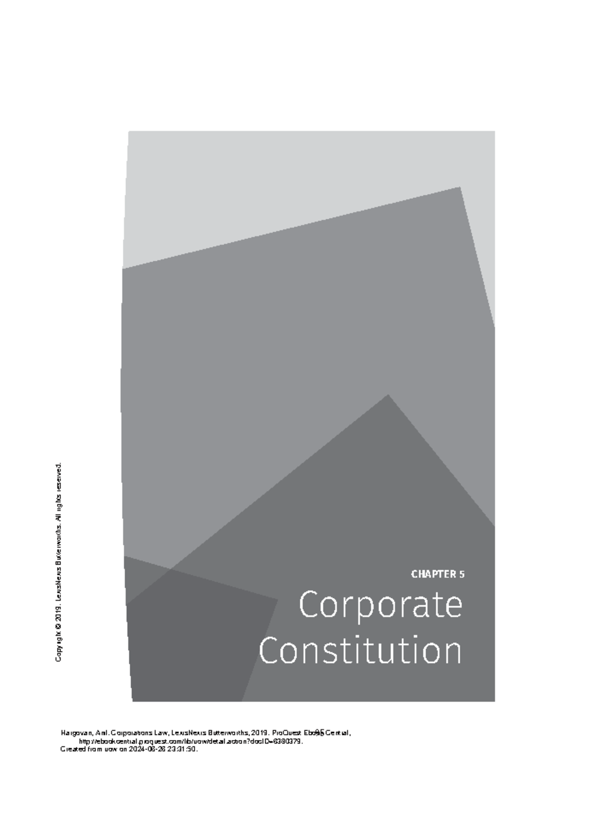 Company's Constitution - 95 TRIM SIZE: 152 x 213mm CHAPTER 5 Corporate Constitution Hargovan ...