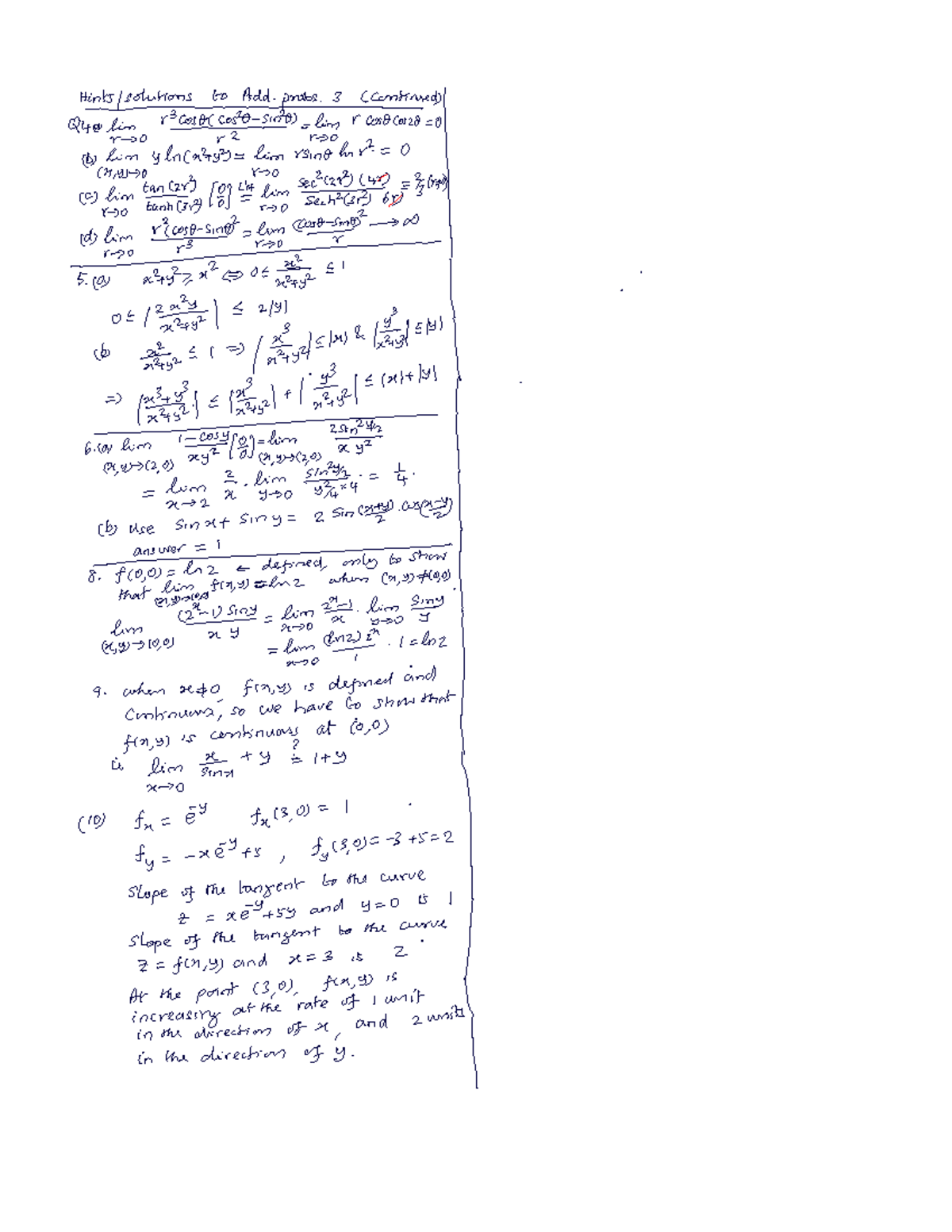 Tutorial 3 and Answers - Math238 - Studocu