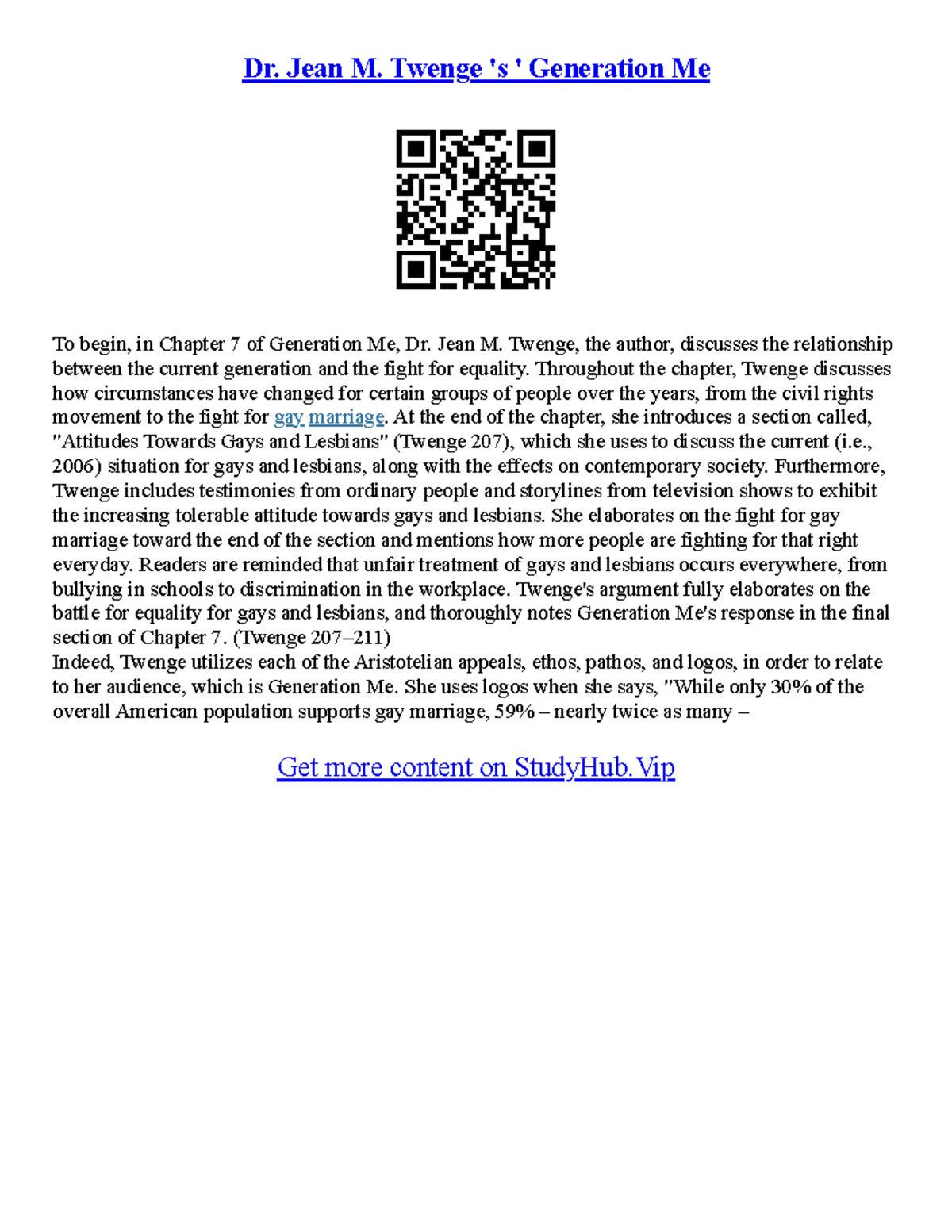 Generation Me Essay - Dr. Jean M. Twenge 's ' Generation Me To begin ...