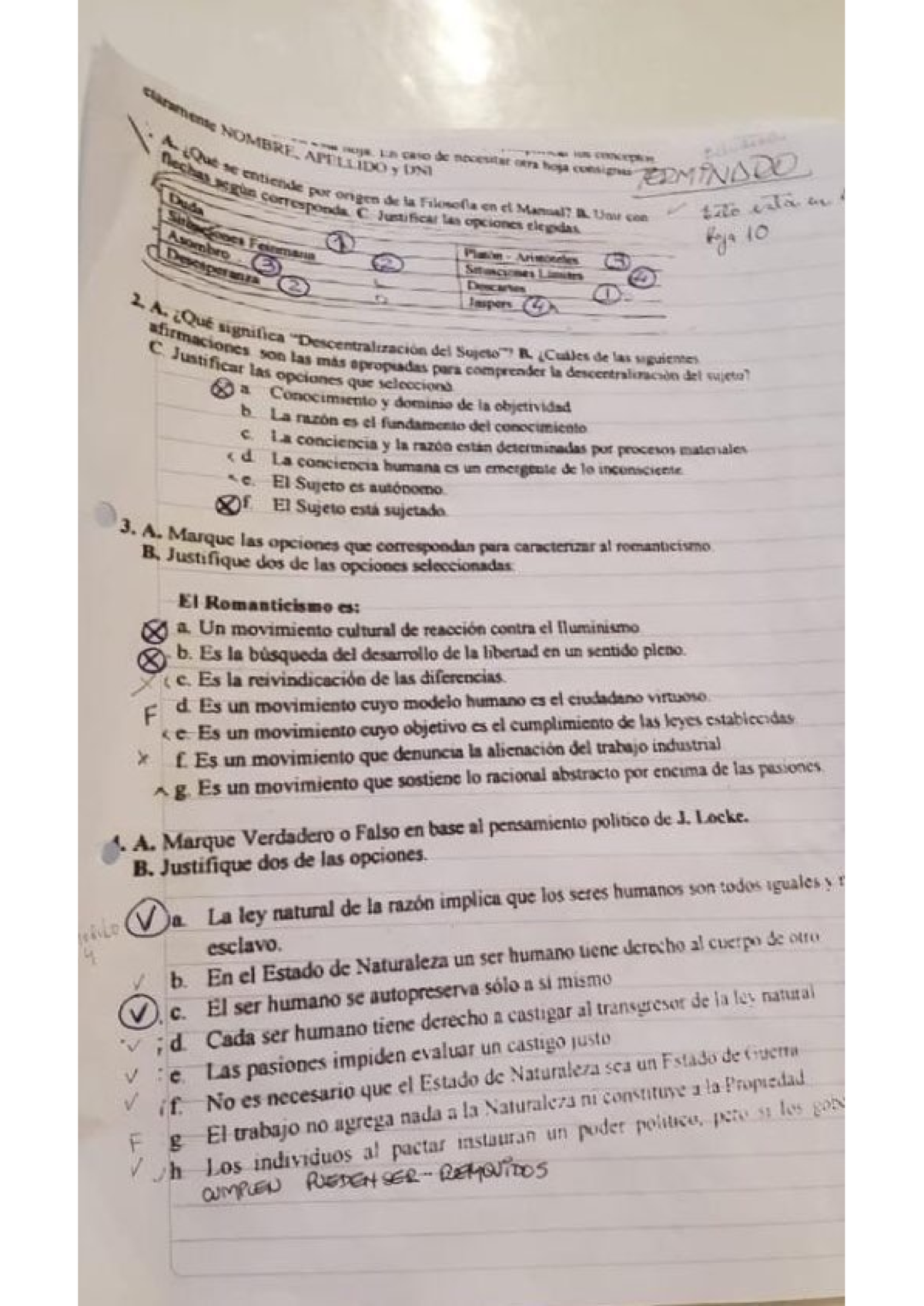 Examenes de filosofia unlam curso de ingreso - Filosofía (curso de ingreso) - Studocu