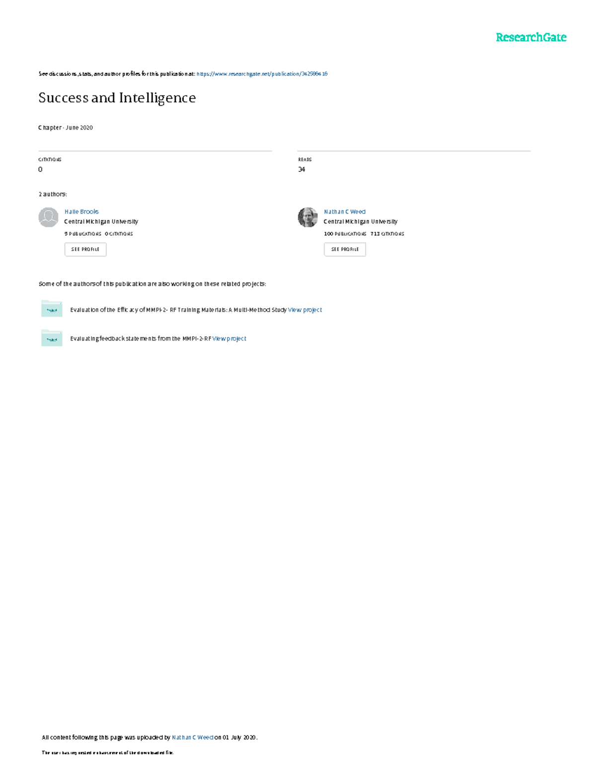 Hamilton Weed 2020 - Academic Writing Excercise - See discussions ...