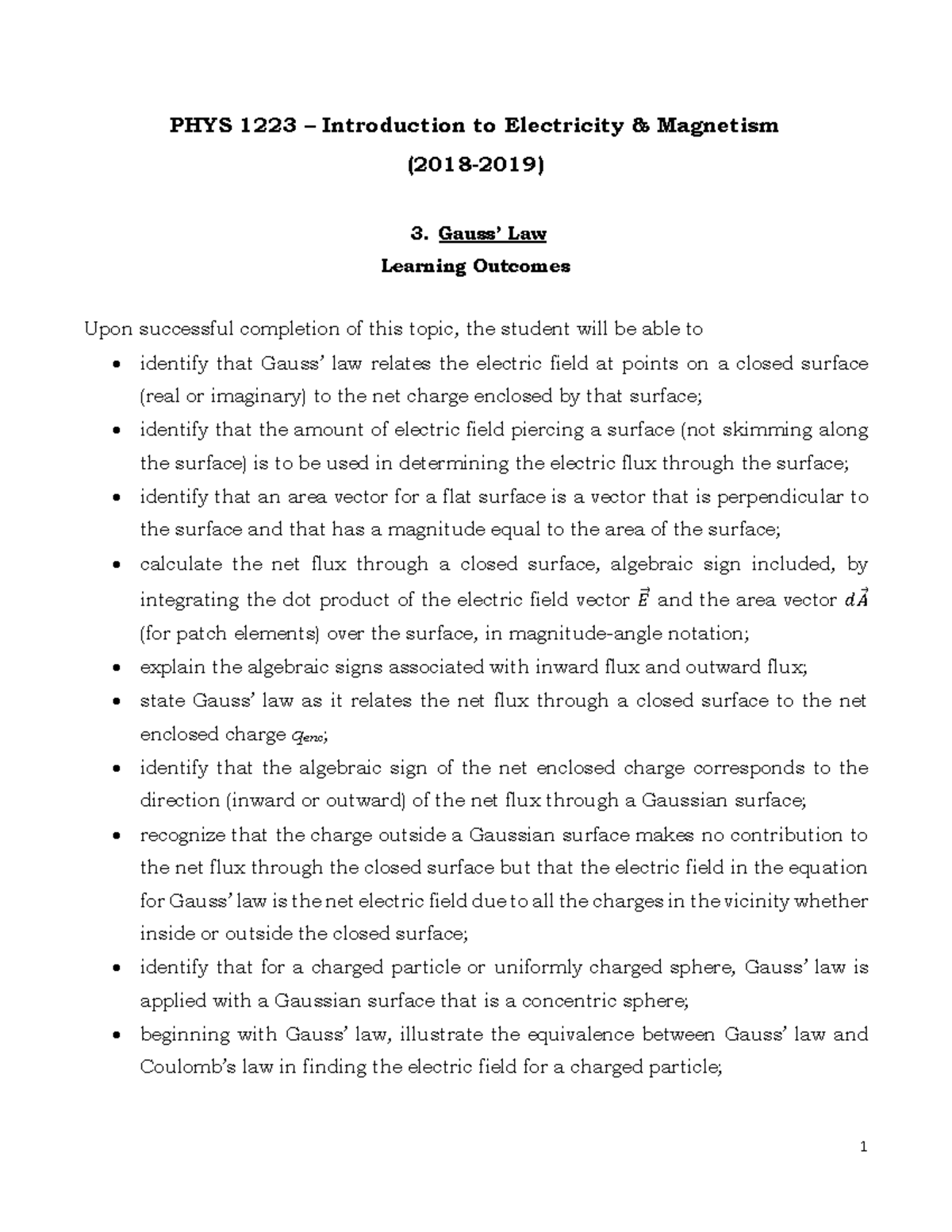 3. Guidelines - paper - 1 PHYS 1223 – Introduction to Electricity ...