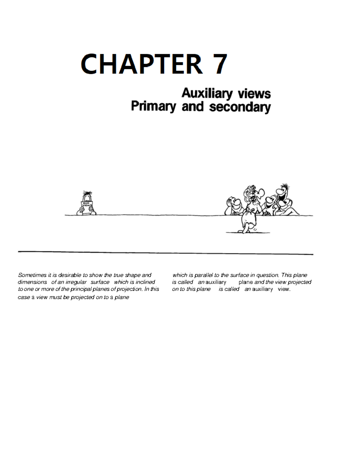Chapter 7-9 - Module for Drawing 111, states important ideas and ...