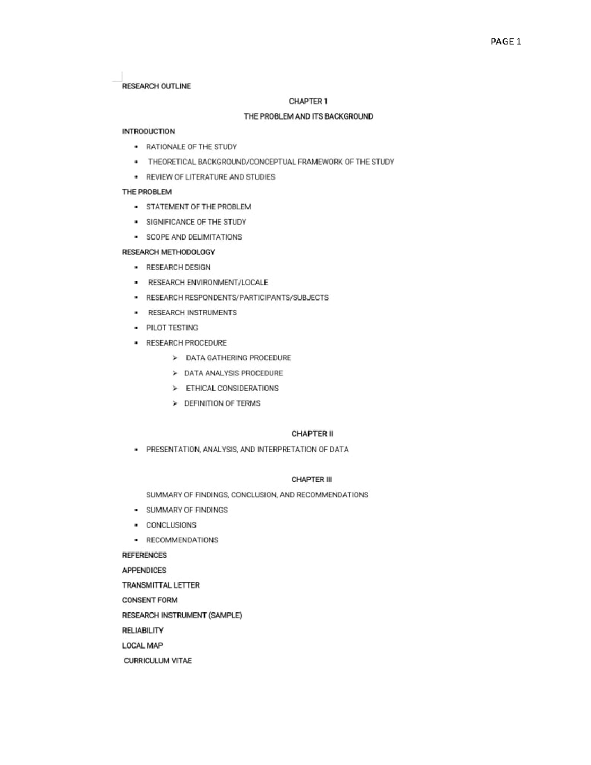 Guidelines IN THE Research Paper - The photo above was the revised ...