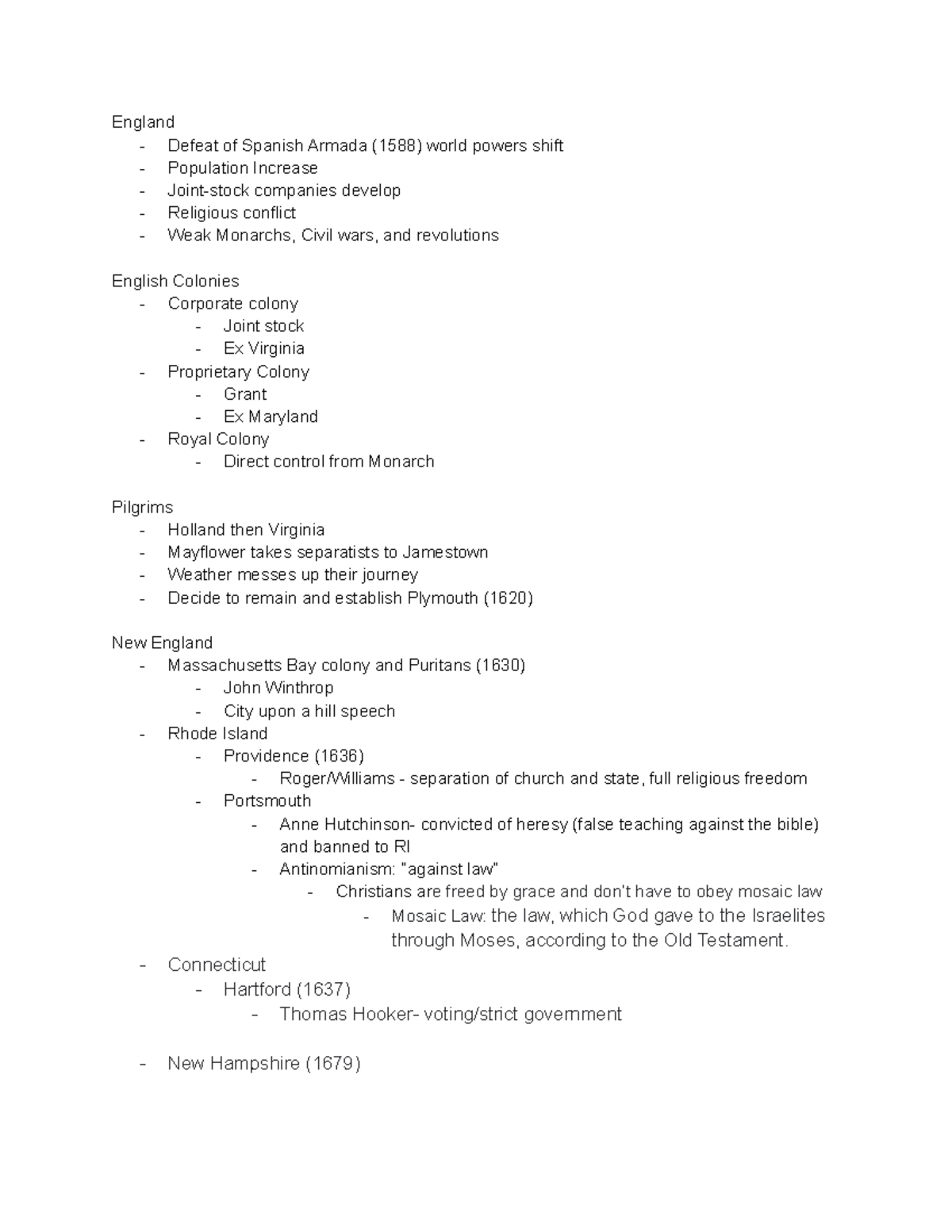 Colonial American Development Pt1 - England - Defeat of Spanish Armada ...