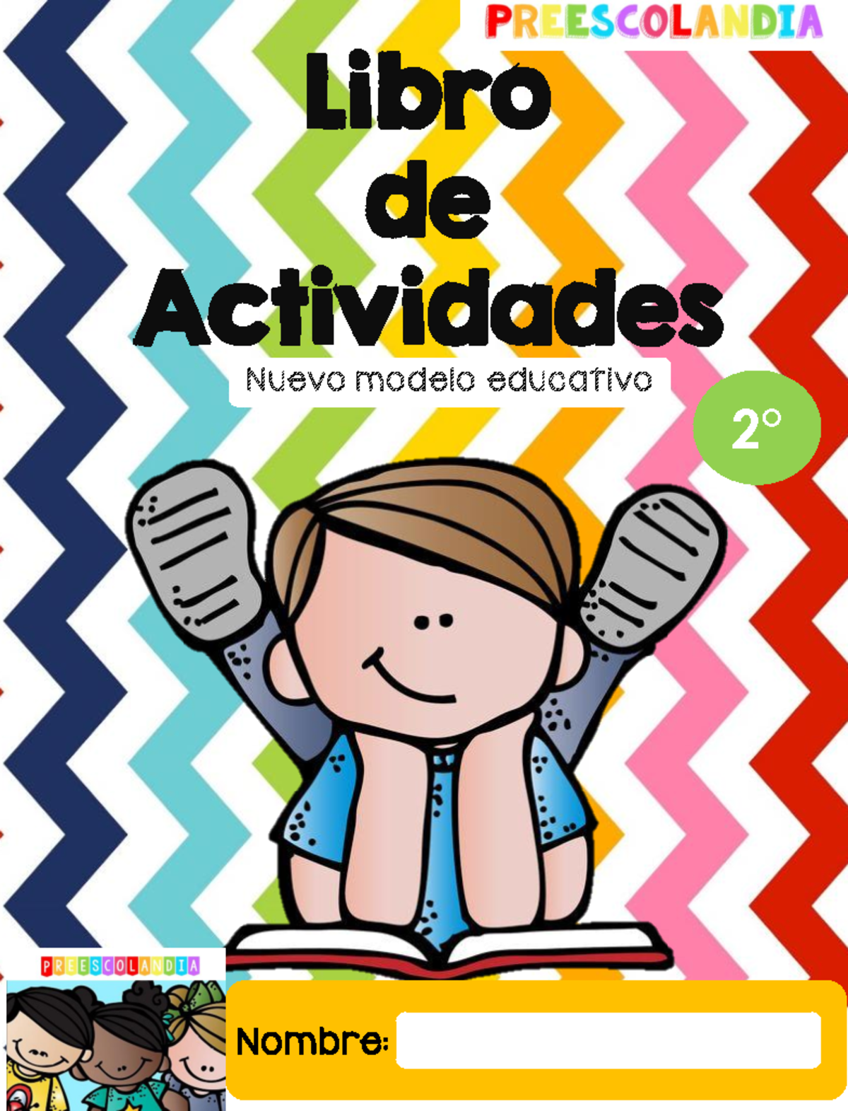 Mi Libro de Actividades 2 por Materiales Educativos Maestras - Nombre ...