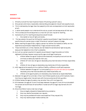 Chapter 05 - Domicile - law of persons - Domicile Domicile Act, 3 of ...