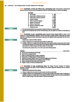 Module 2 - Exercises - Acct 315 - ASSIGNMENT MATERIAL 289 What is the ...