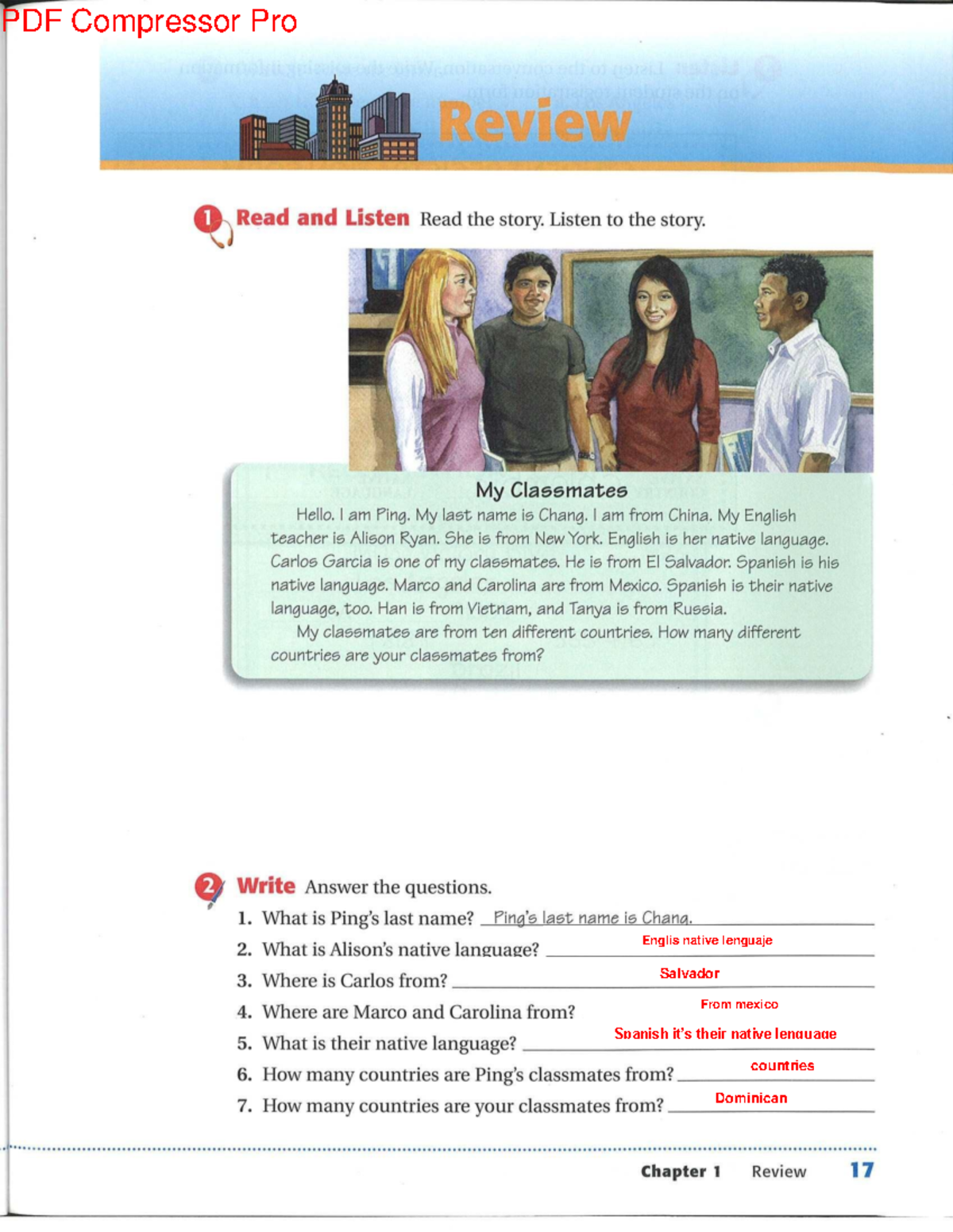 English 1, U1,Practice - PDF Compressor Pro Review 1 Read and Listen ...