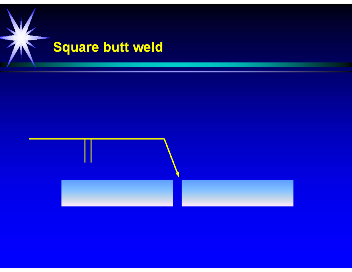 MECH 6541 WElding symbol part 2 - Square butt weld Single bevel ...