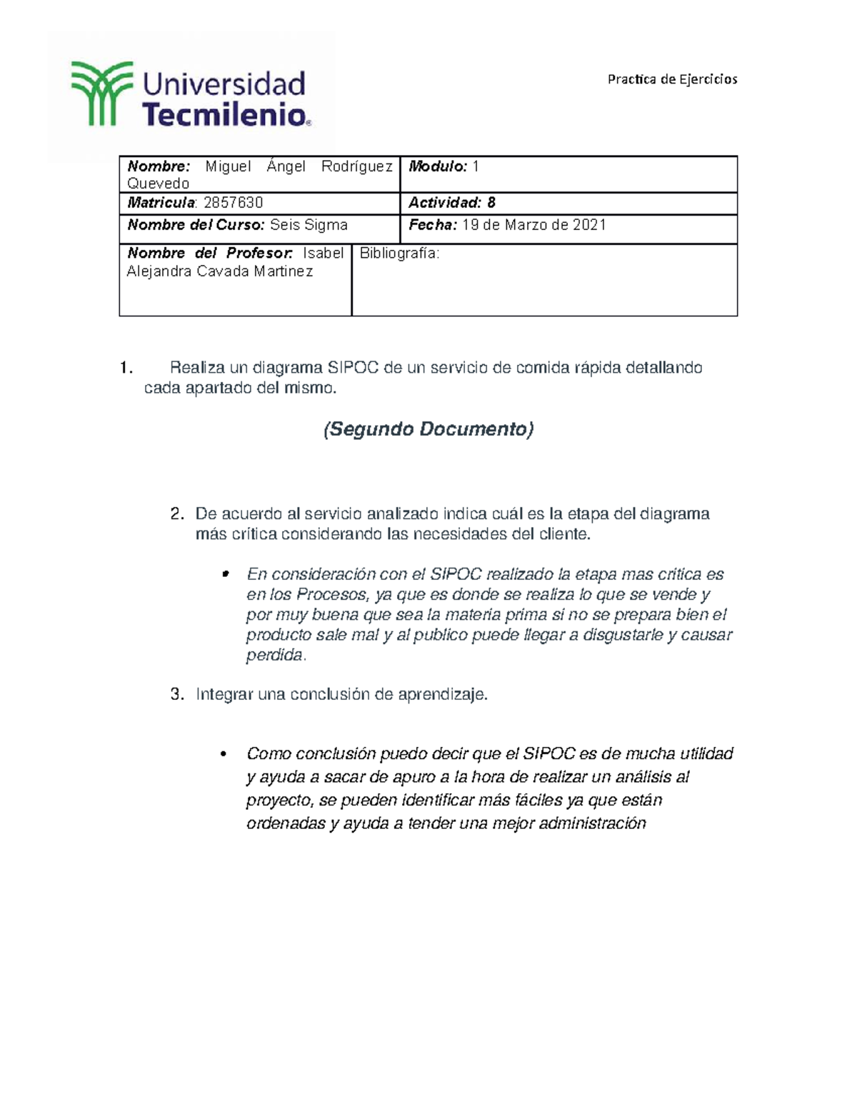ACT 8 - copia - dsfsdfsd - Practica de Ejercicios Realiza un diagrama ...