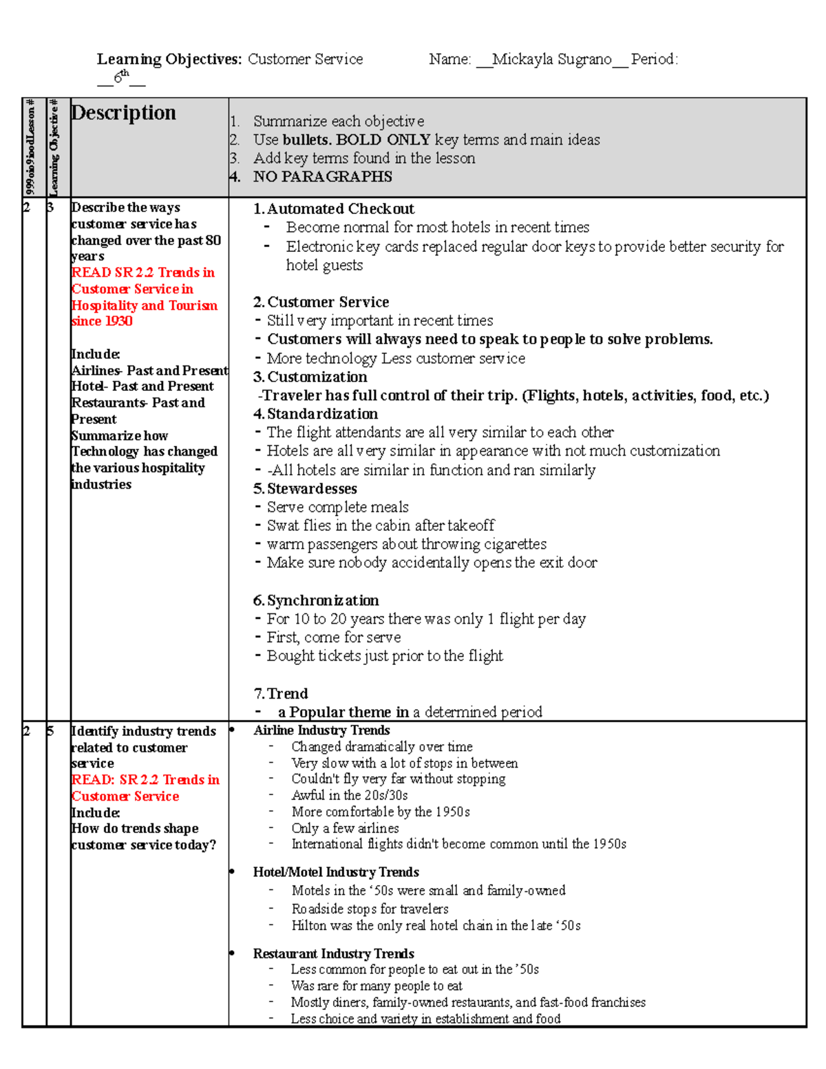 P6 CSstudyguide 6th 999oio9ioodLesson Learning Objective Description p6-csstudyguide-6th-999oio9ioodlesson-learning-objective-description