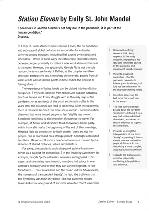 How To Teach Station Eleven - How To Teach Station Eleven Essay ...