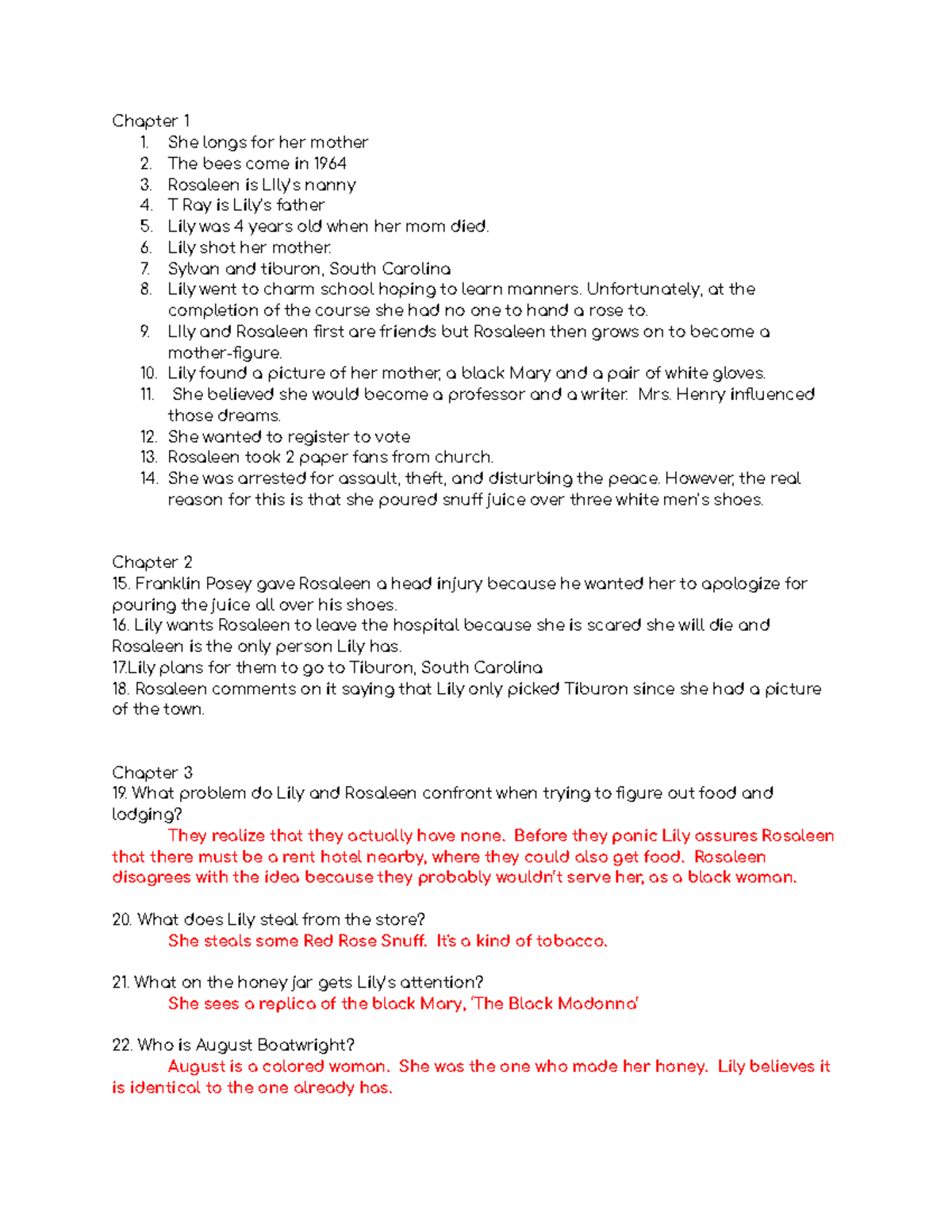 Chapter 1-3 English - These are my notes. My notes are based off of my ...