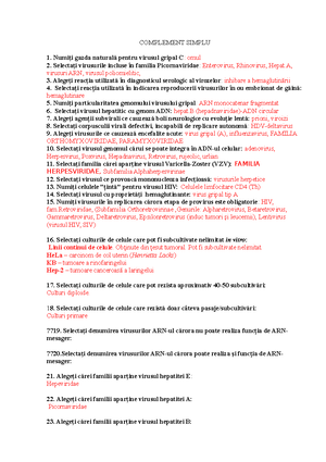 Enunturi examen 2021-22 sem-5 farmacologie - Materiale pentru examenul ...