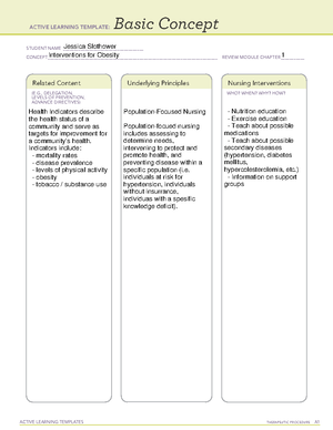 ATI Template (Basic Concept)- Vulnerability - ACTIVE LEARNING TEMPLATES ...