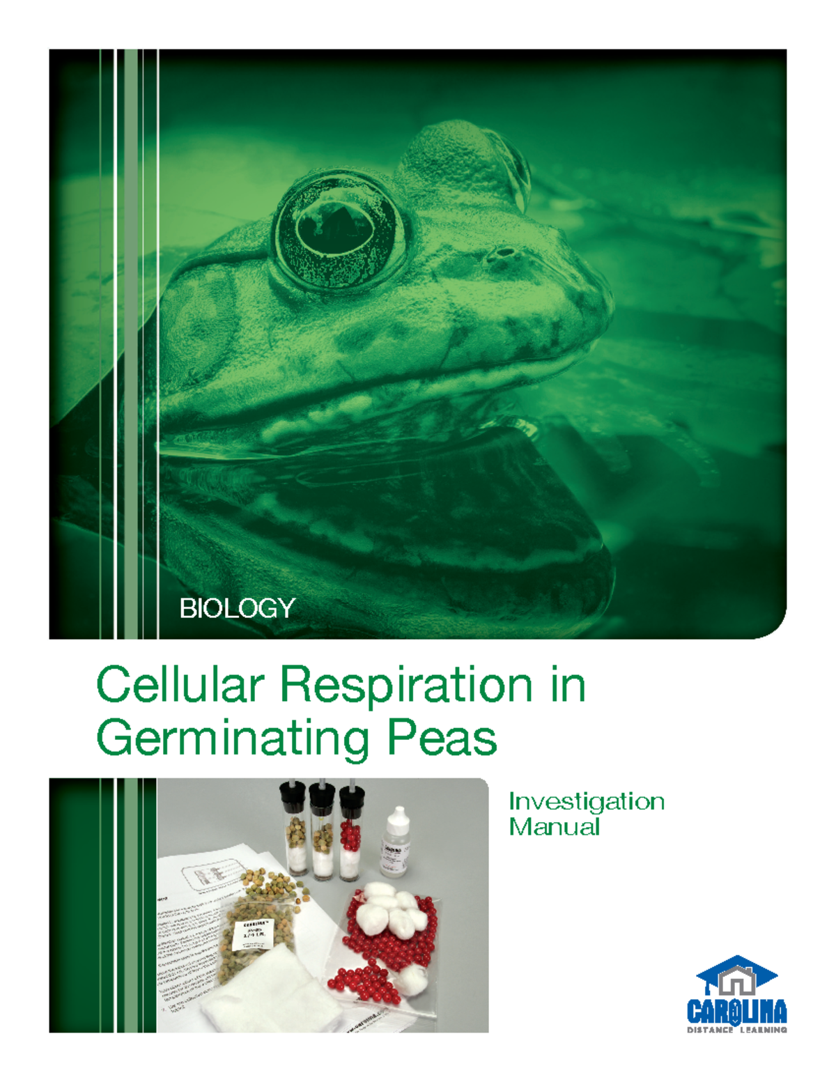 580118 Cell Respiration Peas ADA - Investigation Manual BIOLOGYBIOLOGY ...