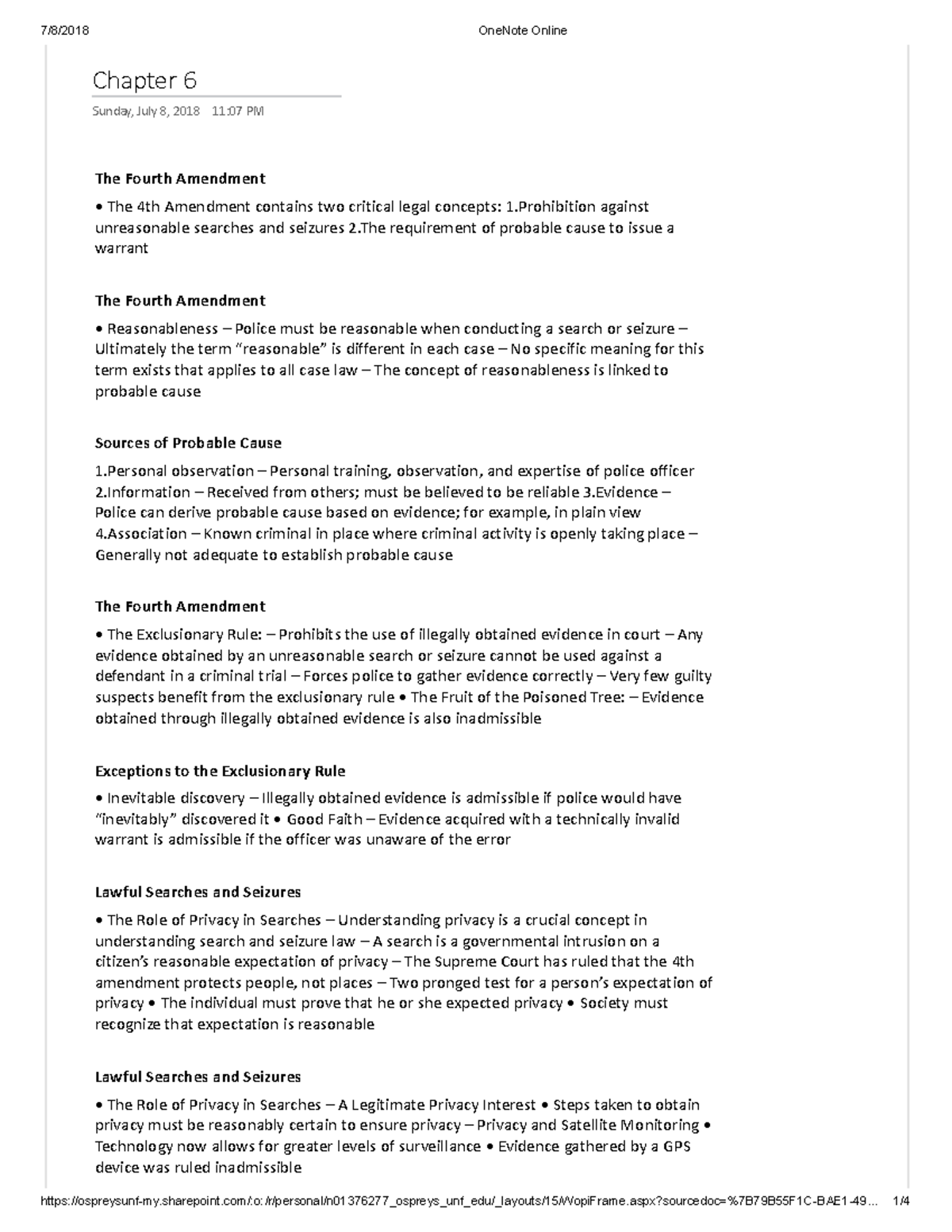 Chap 6 notes intro - 7/8/2018 OneNote Online Chapter 6 Sunday, July 8 ...