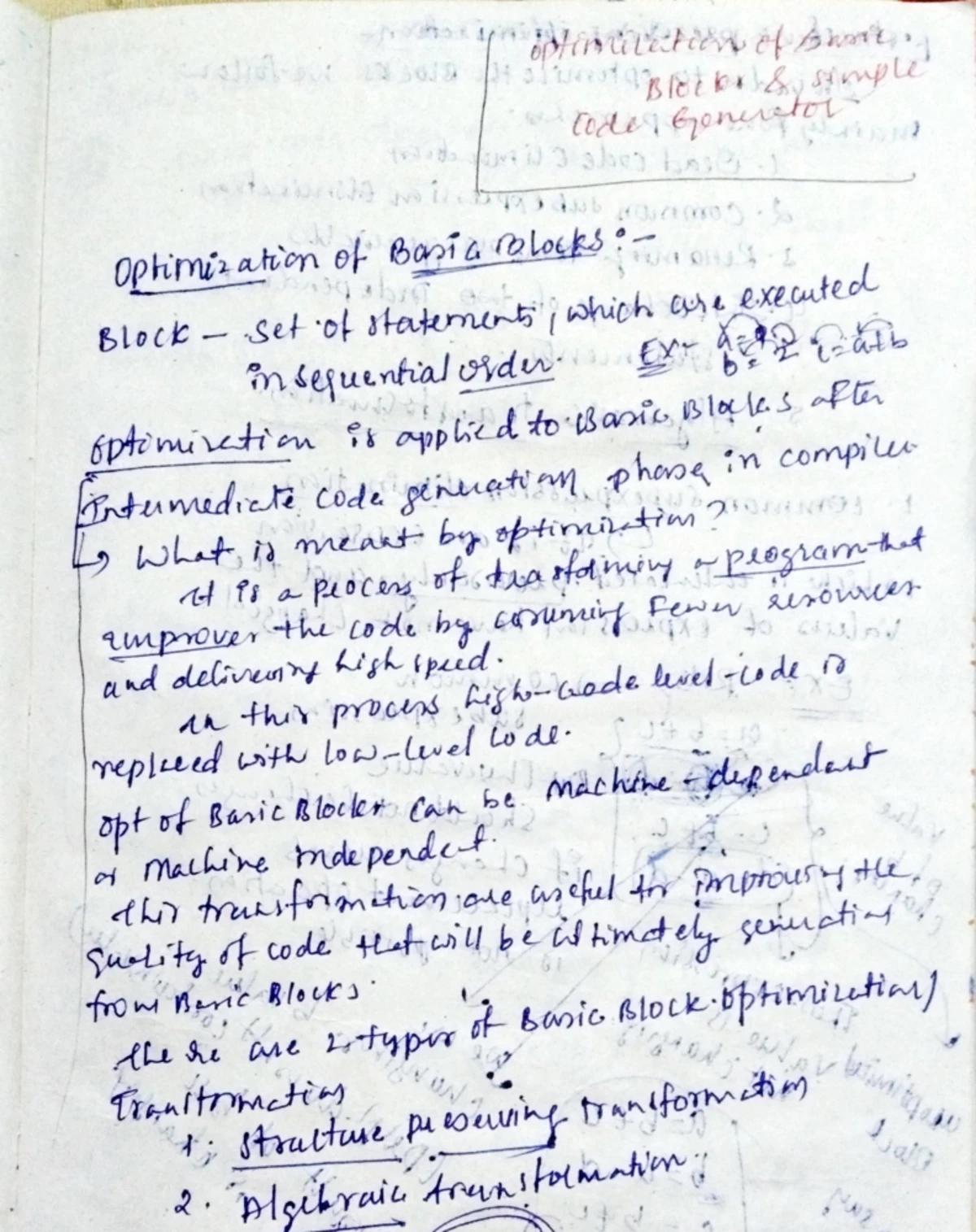 UNIT-3 - COMPILER DESIGN - 2 3 The Science of Building a compiler of ...