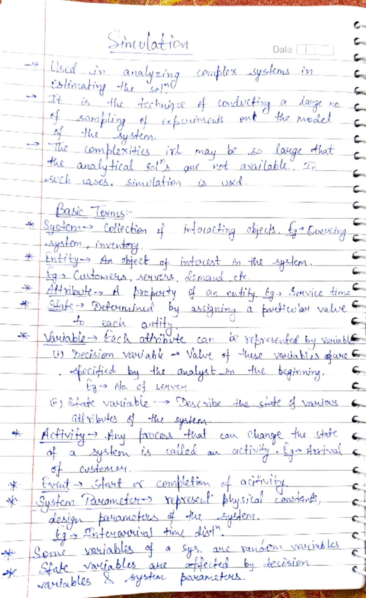 Simulation - Notes - Operations Research - Studocu