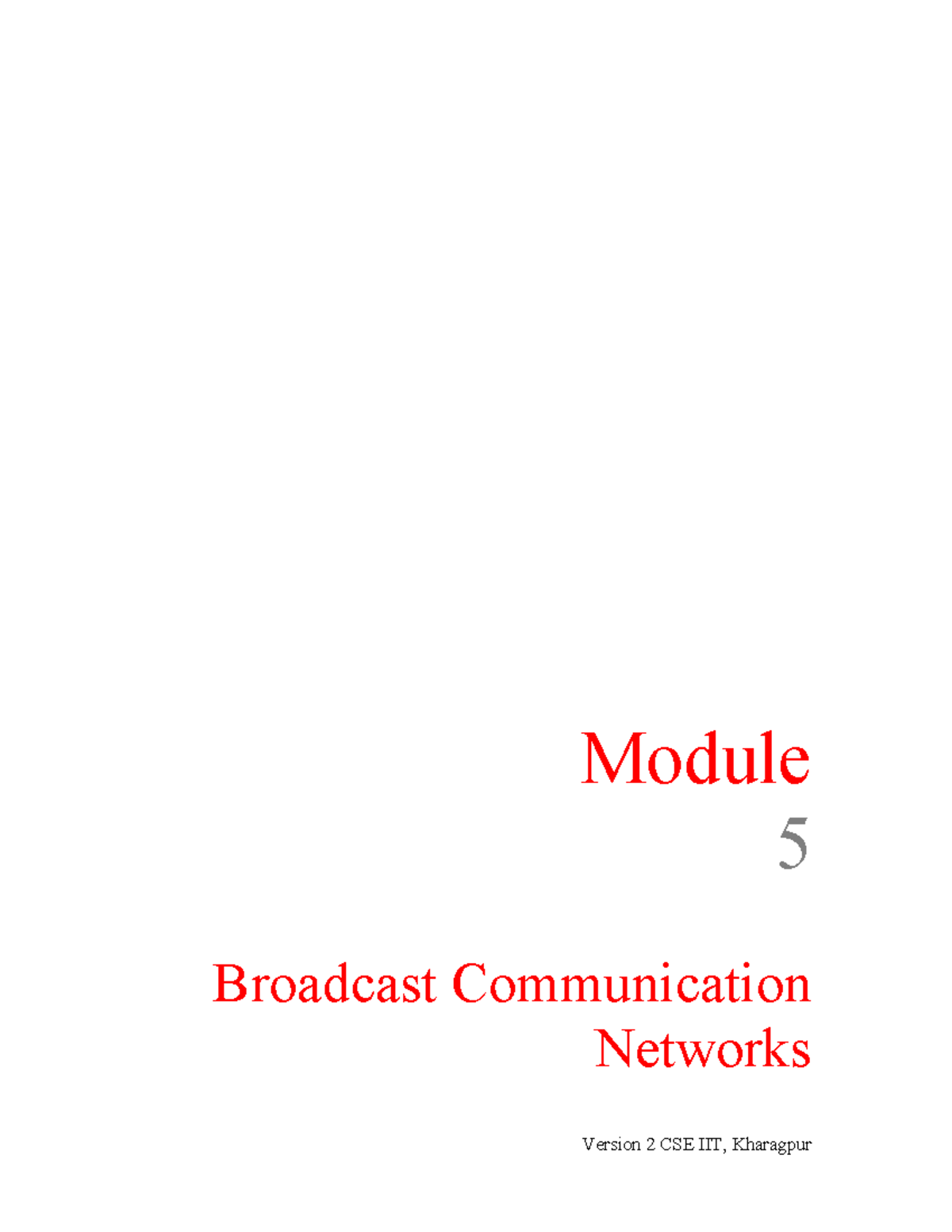 WLANs - wireless LAN - Module 5 Broadcast Communication Networks Lesson ...