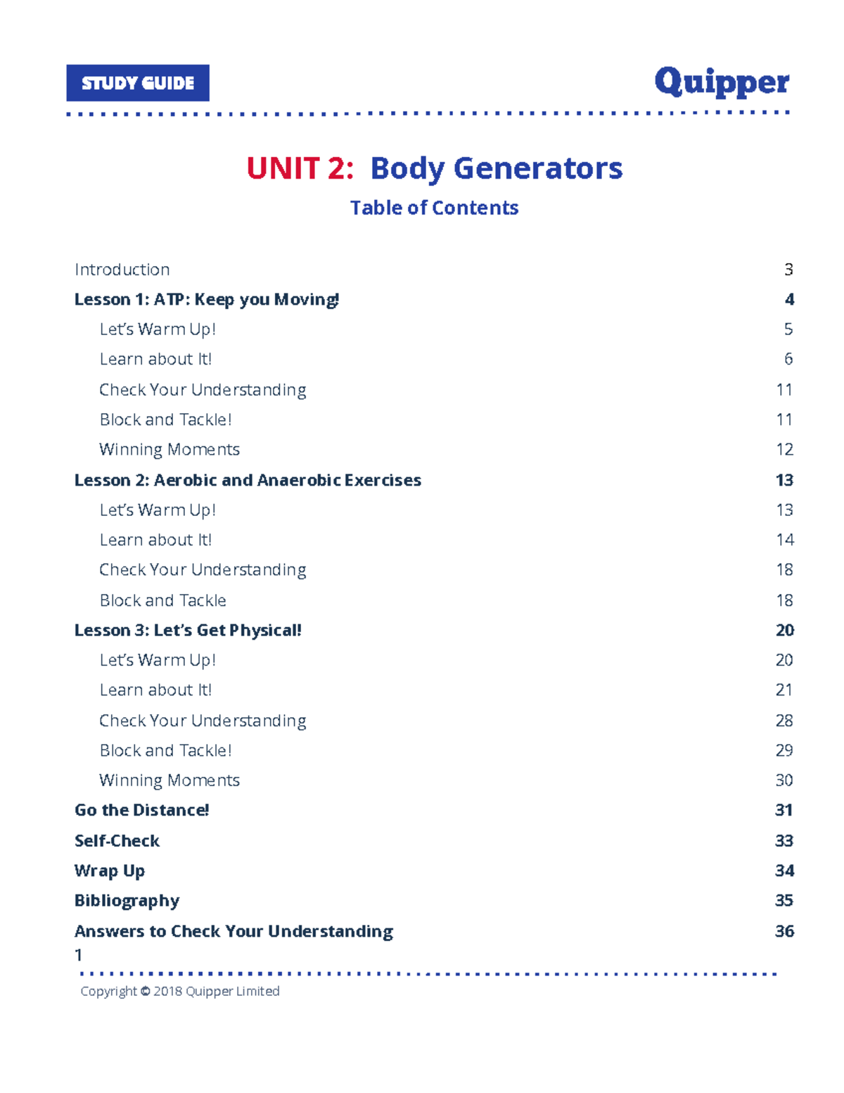 Unit 2 Body Generators - P.e - UNIT 2: Body Generators Introduction ...
