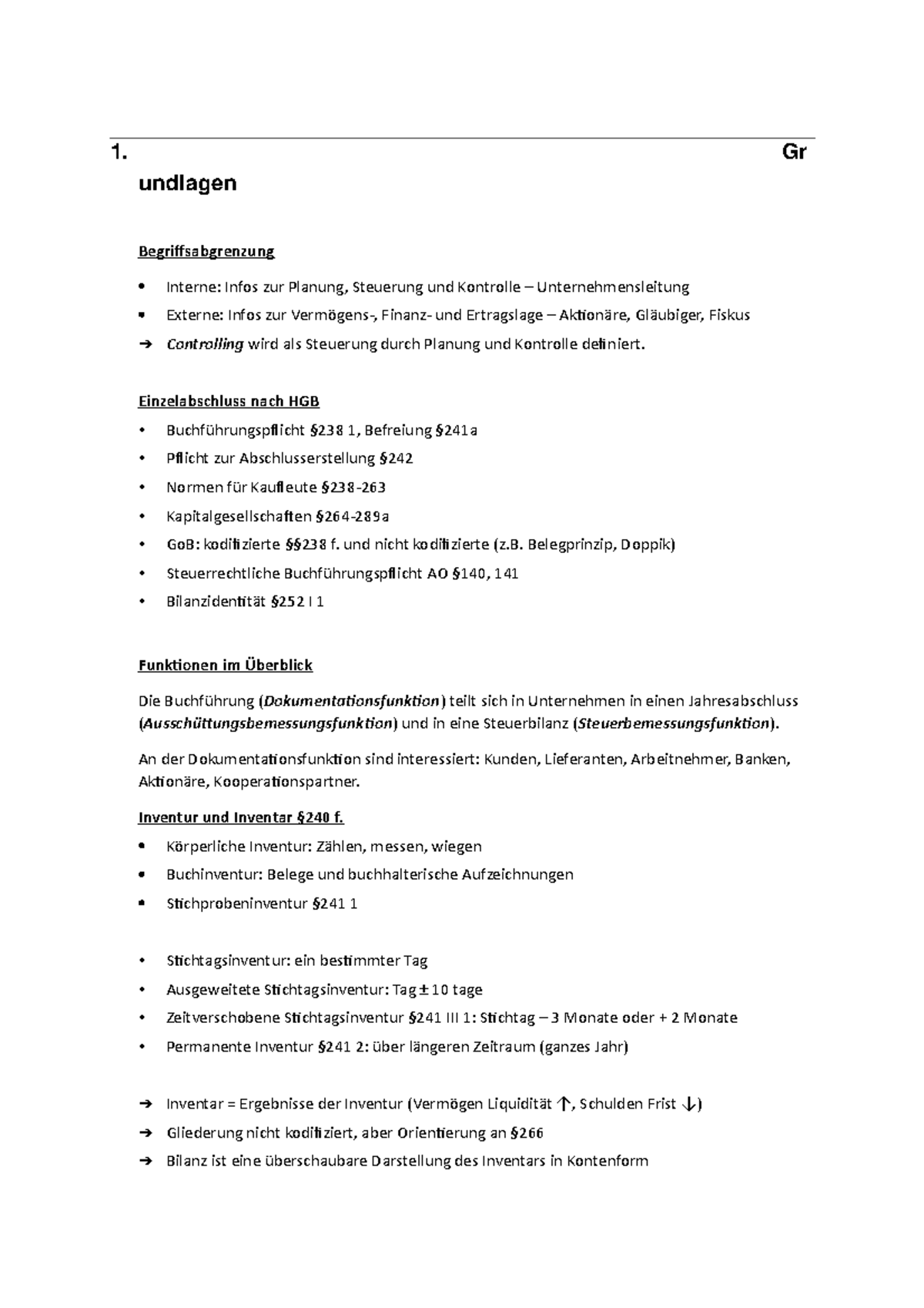 Externe Vorlesung - Professor - 1. Gr undlagen Begriffsabgrenzung ...