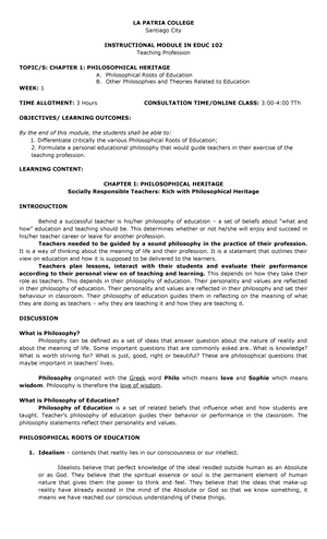 PEAC-Sample-ATG - Lesson plan - ADAPTIVE TEACHING GUIDE MET #1 Major ...