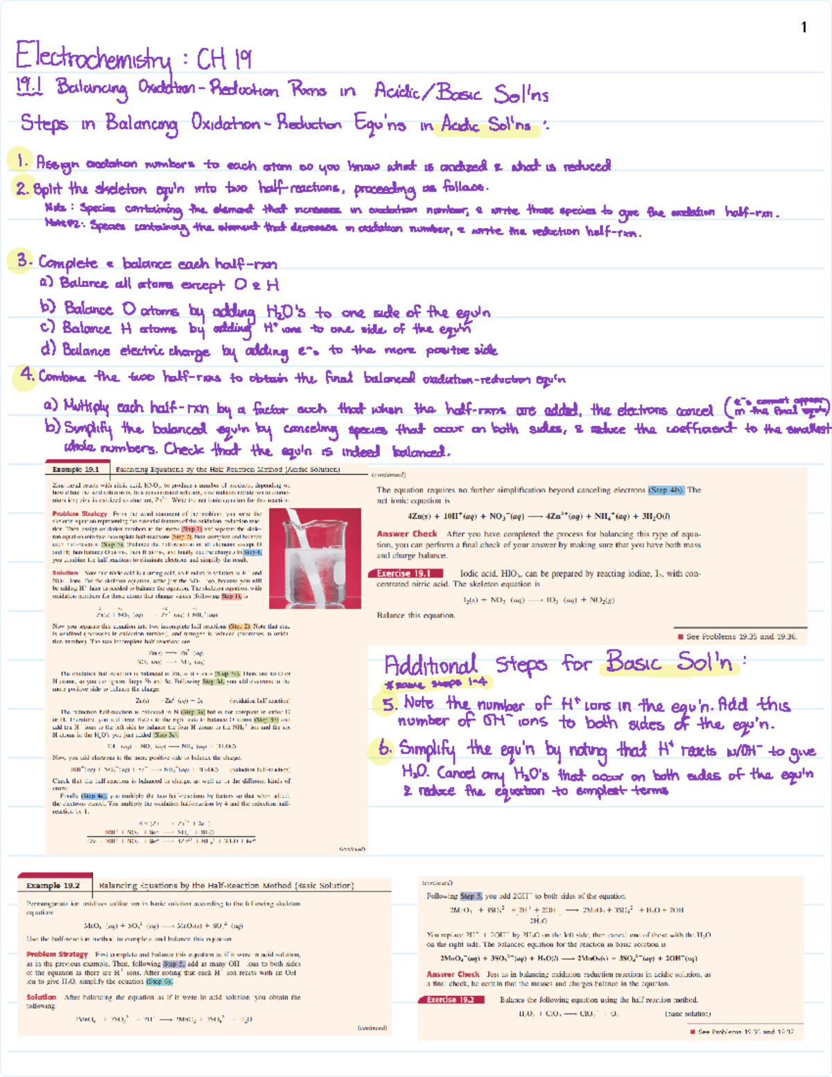 Unit 4 Electrochemistry - CHEM 1050 - Studocu