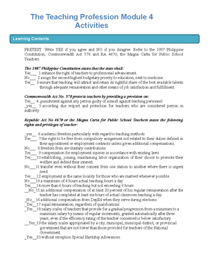 Module 2 Final Teaching PROF First SEM 2022-23 - Module 2 – Historical ...