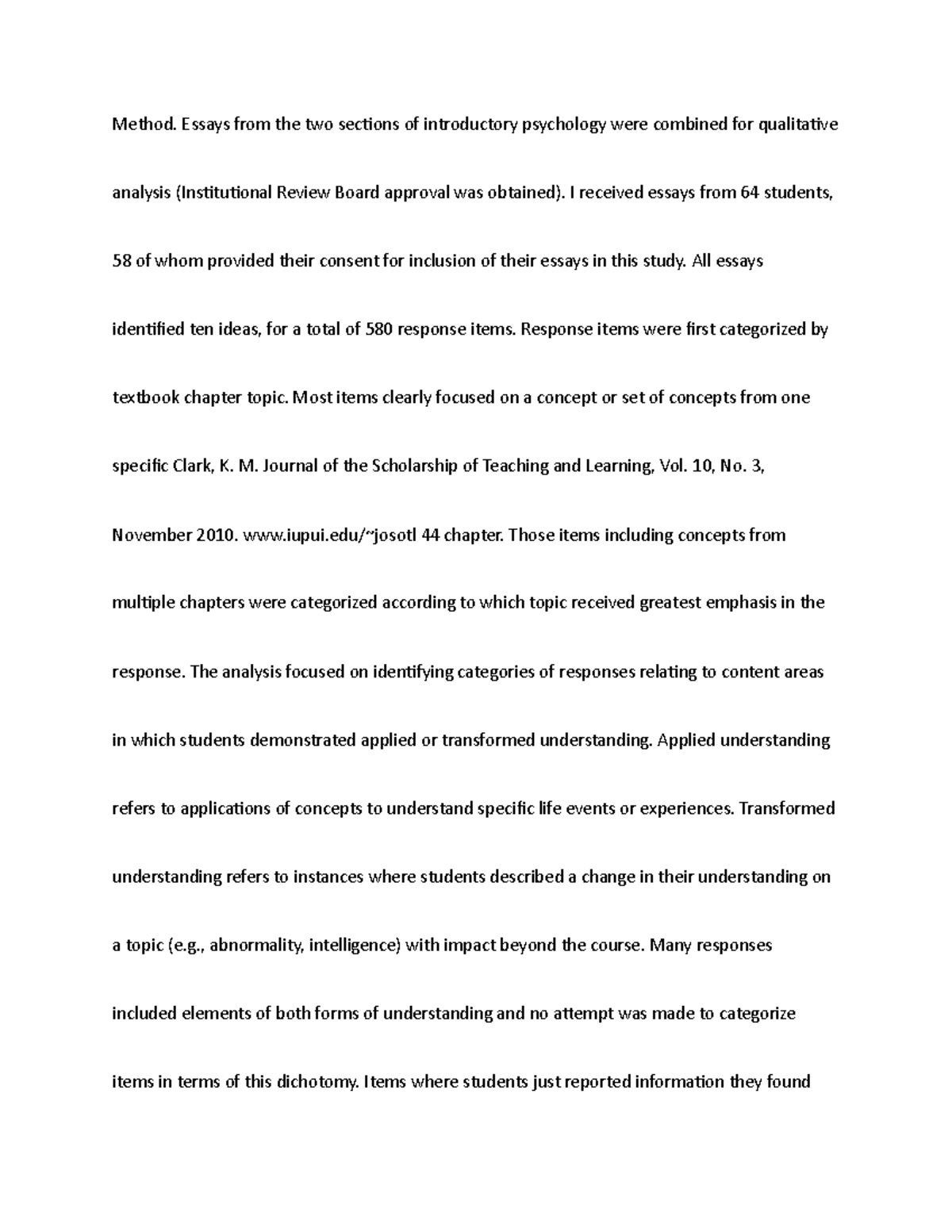 Method - Lecture Notes - Method. Essays from the two sections of ...