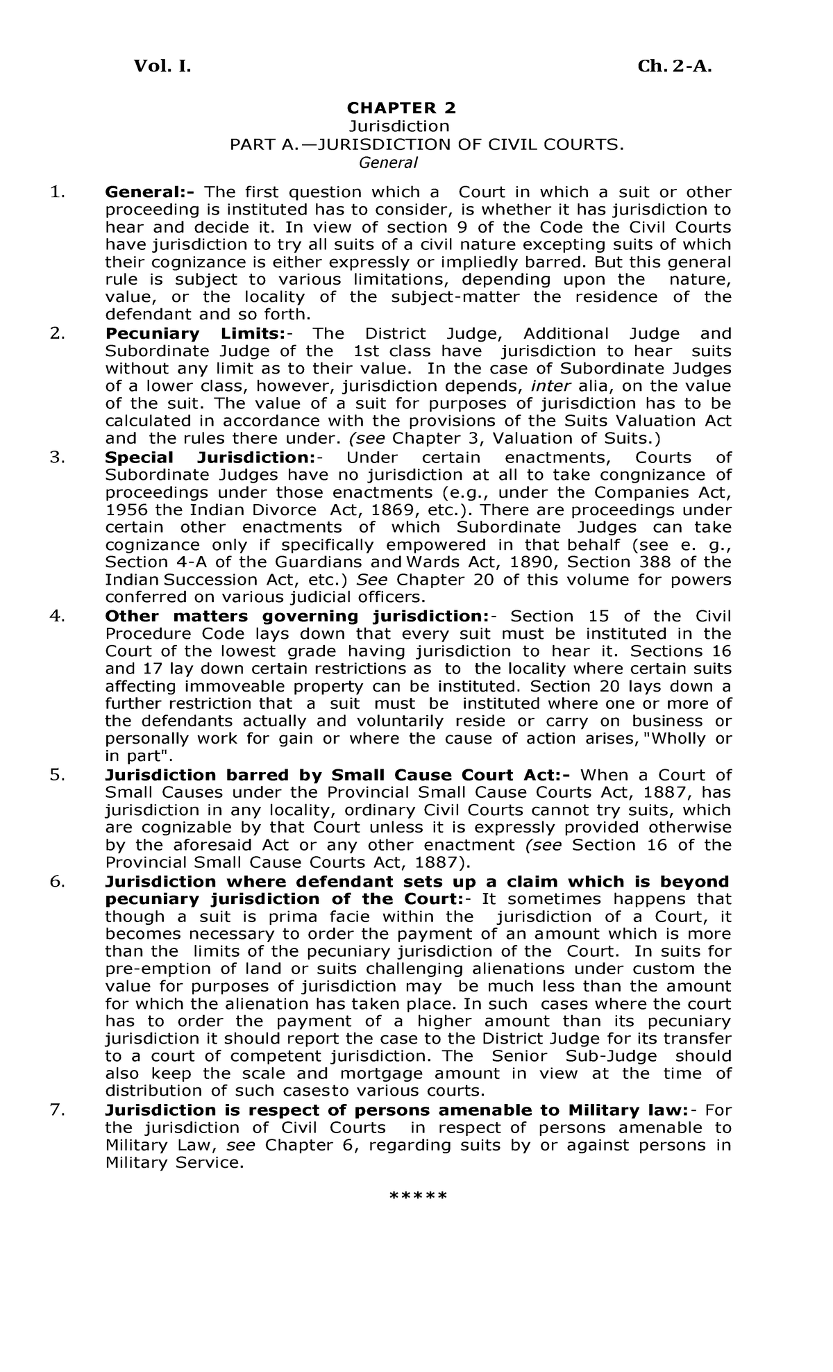 Chap2part AV 1 - Additional information - Vol. I. Ch. 2 - A. CHAPTER 2 ...