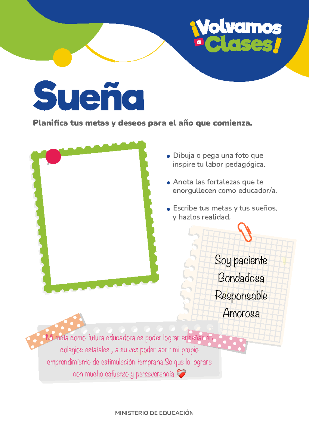 Planificador-de-metas 2024 - Matematica 2 - MINISTERIO DE EDUCACIÓN ...