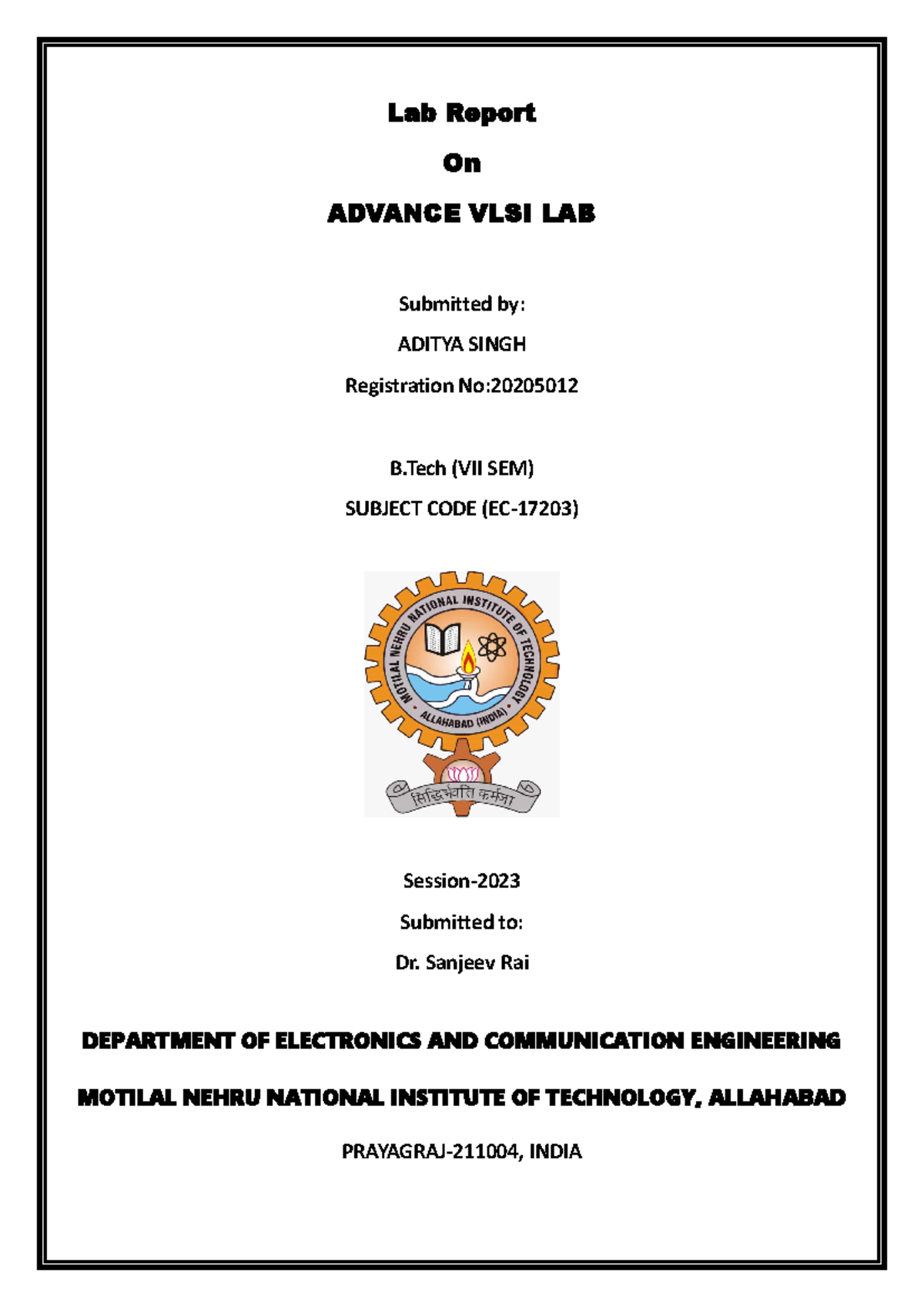 Front page - LOT OF PP - Electronics and Communication Engineering ...