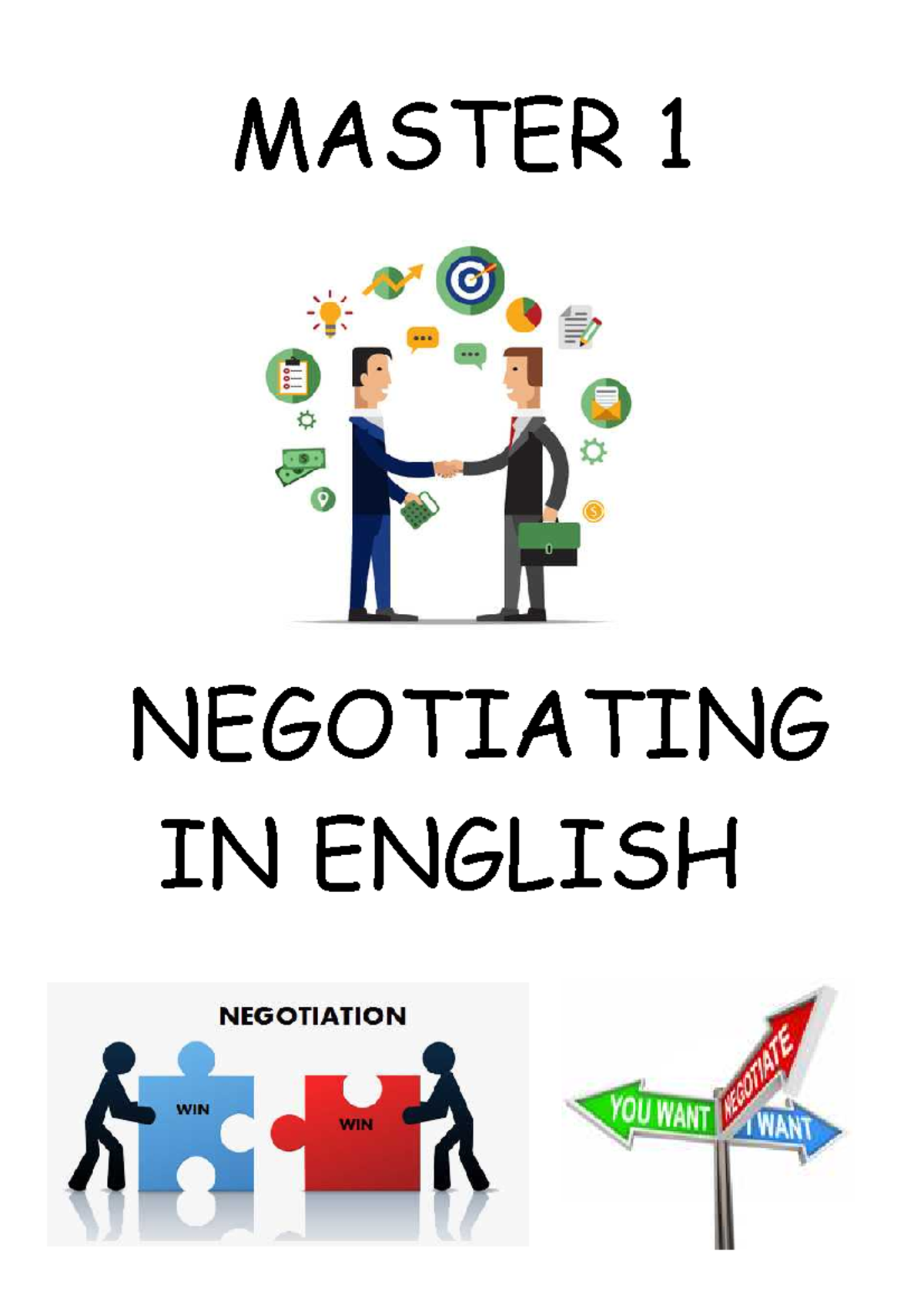 WB Negotiating FULL 2020 - MASTER 1 NEGOTIATING IN ENGLISH Act. 5 ...