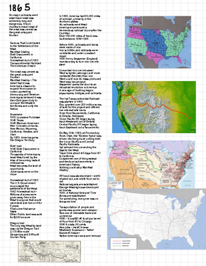 History notes 1 - HIST 1351 - Studocu