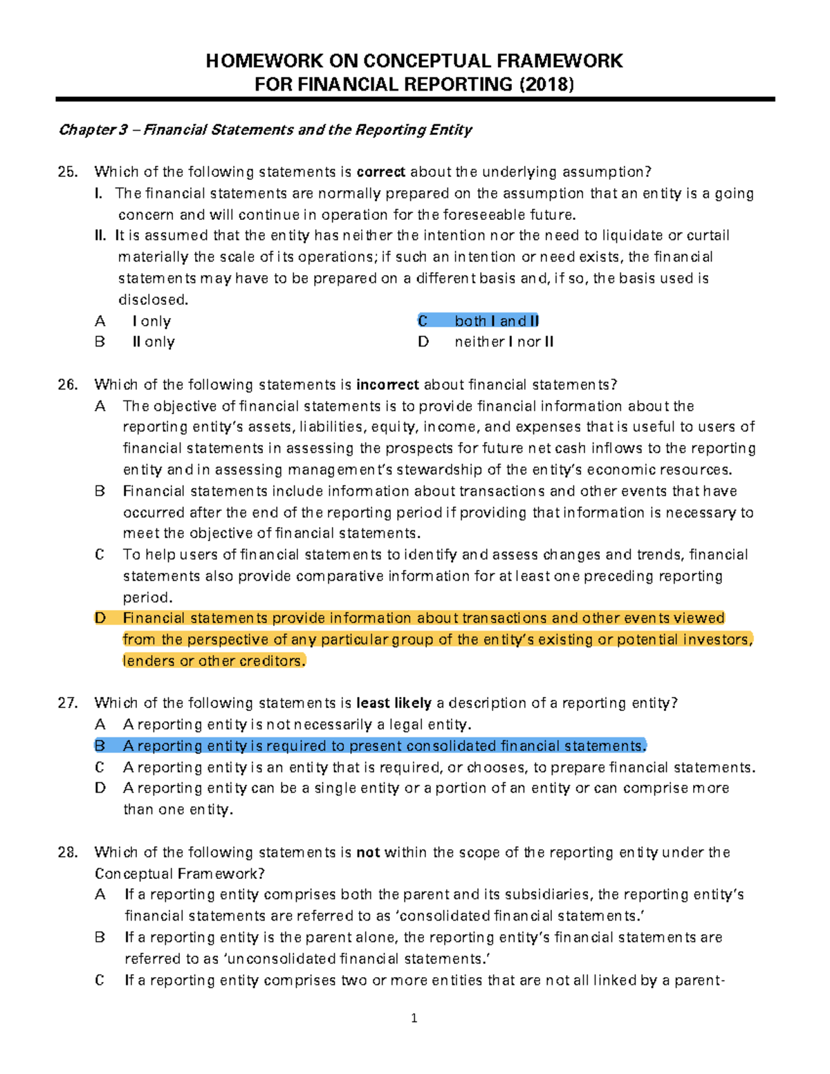 [HW1] CF2 - Homework on Standard Setting Process - Conceptual Framework ...