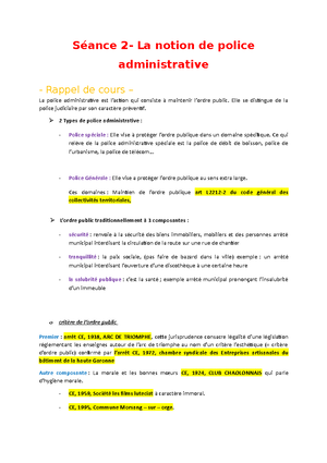Séance 9 Responsabilité sans faute - INTRODUCTION : La responsabilité ...