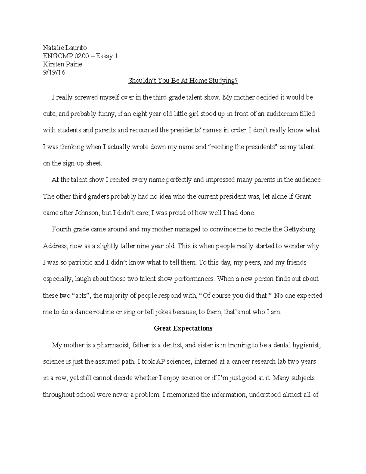 The Challenges of Being an Overachieving Student - Studocu