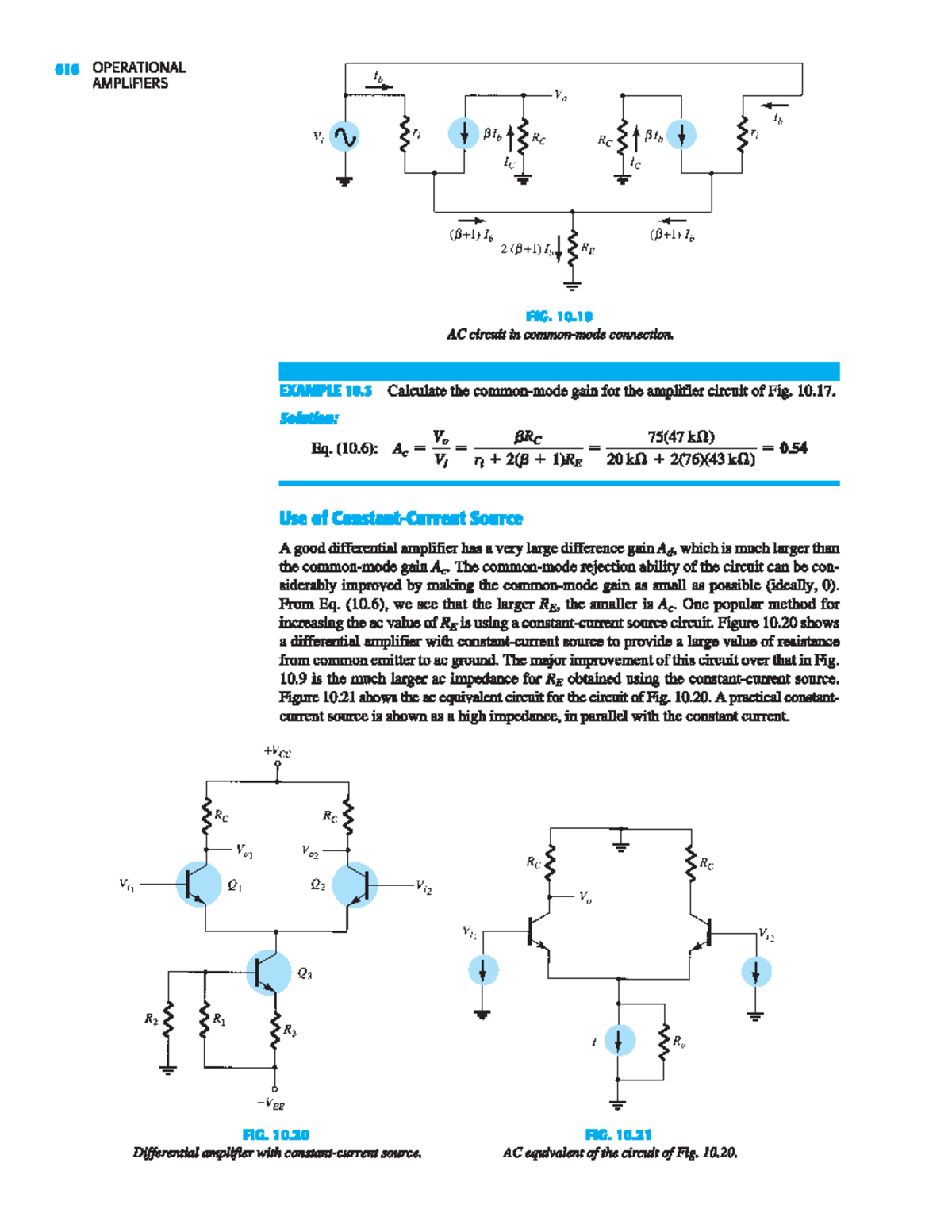 Use of Constant-Current Source - Electronic Circuit: devices and ...
