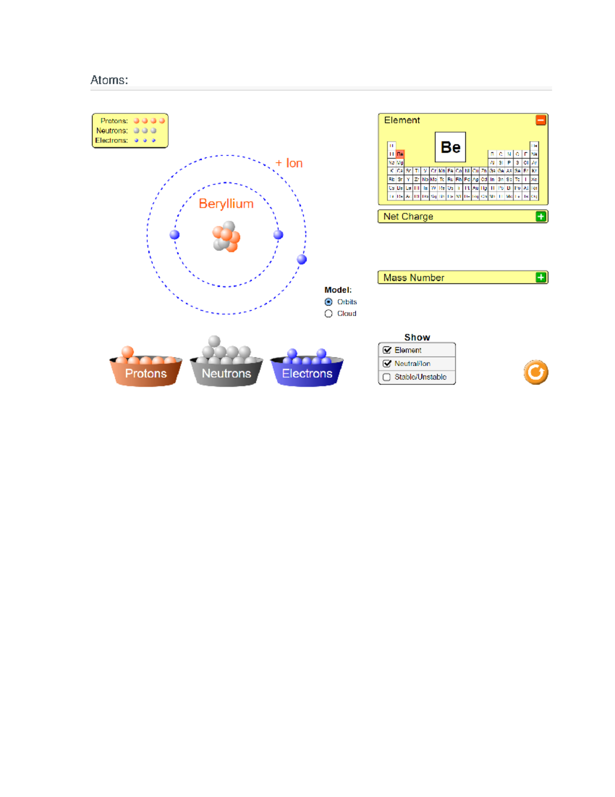 Atoms 12 - Science - GSC101 - Atoms: Games - Studocu