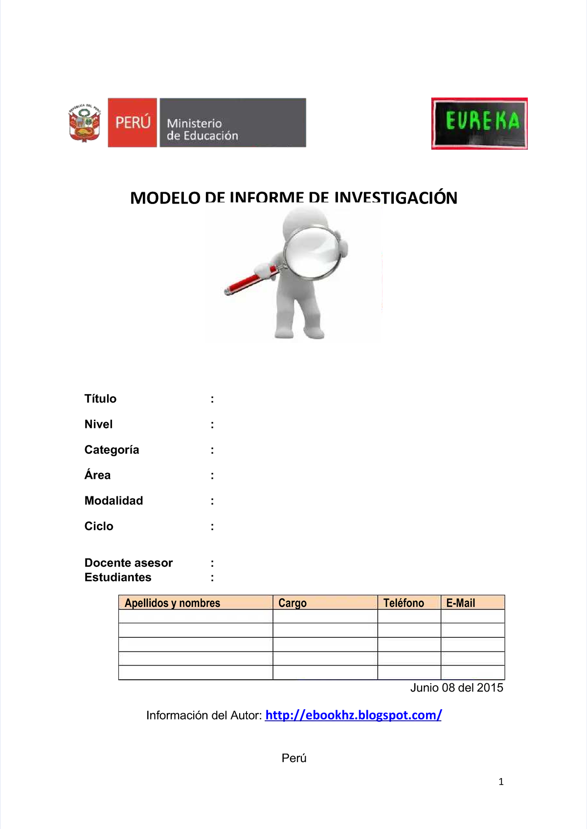 Pdf-modelo-de-informe-del-proyecto-eureka-2023 compress - MODELO DE INFORME DEMODELO DE INFORME ...