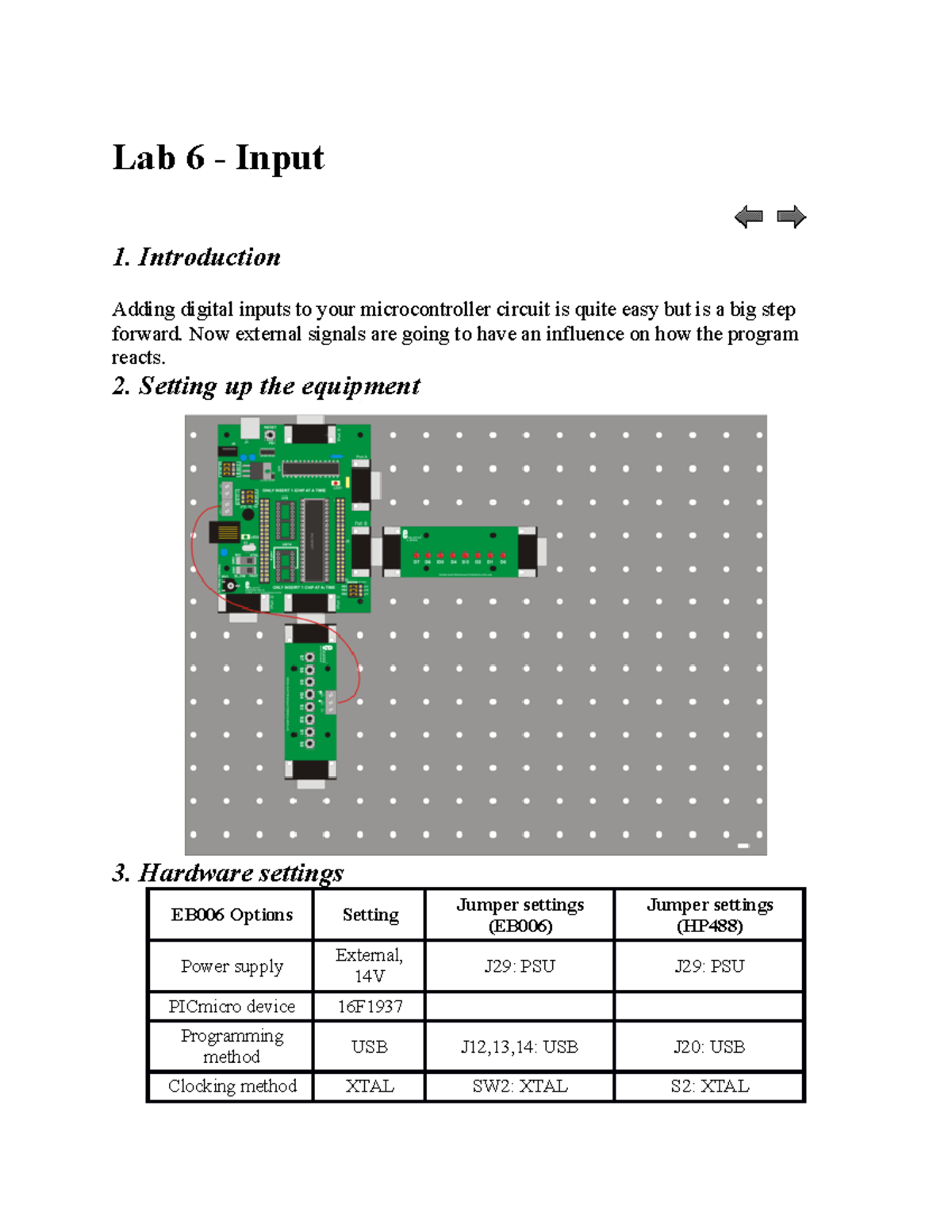 Lab 6 - Repeating a certain set of instructions, for an exact amount of ...