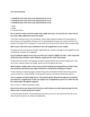 Module 1 exam 1 Microbiology - * Some questions not yet graded M1 ...