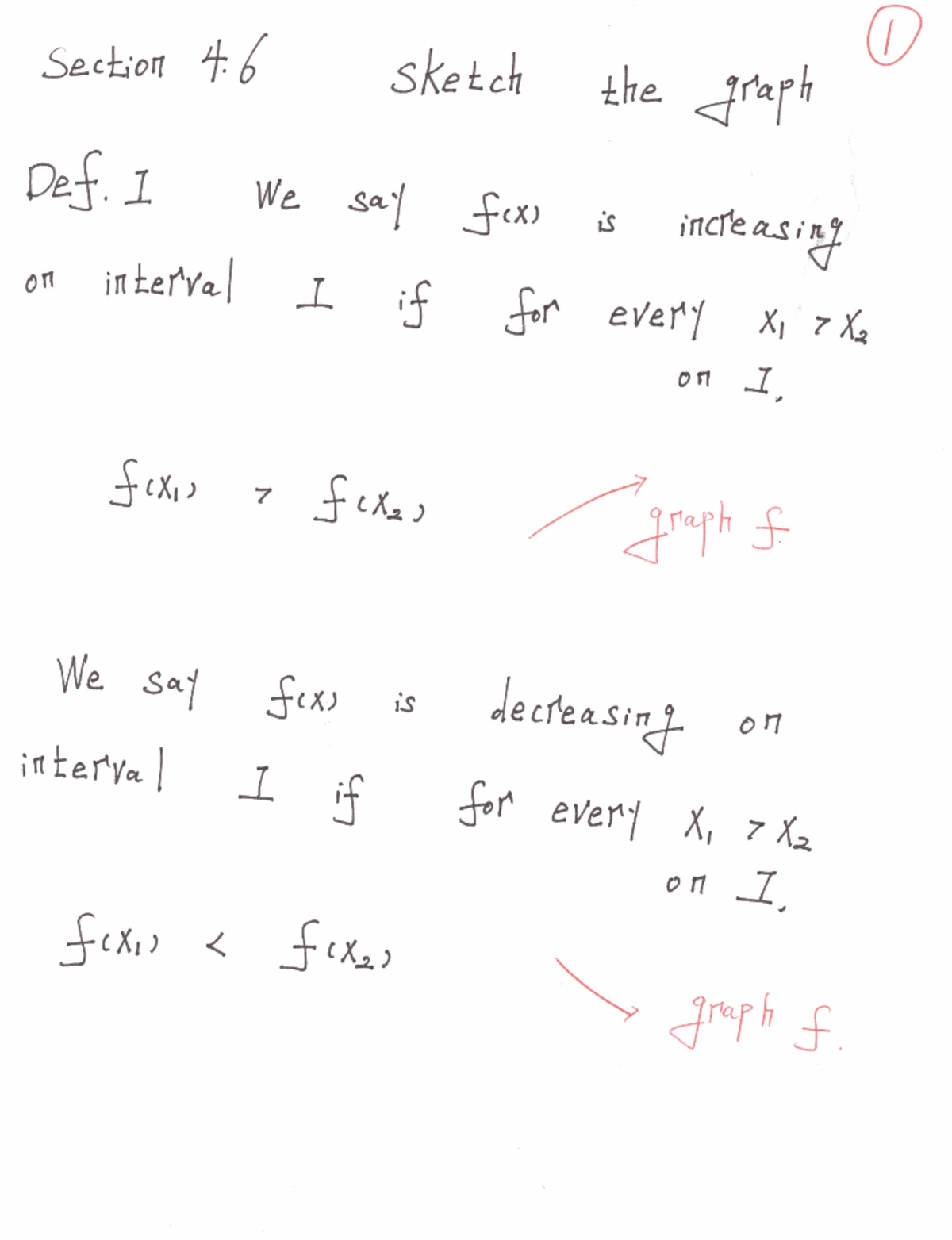 Math 1500 Lecture notes 10 - MATH 1500 - U of M - Studocu