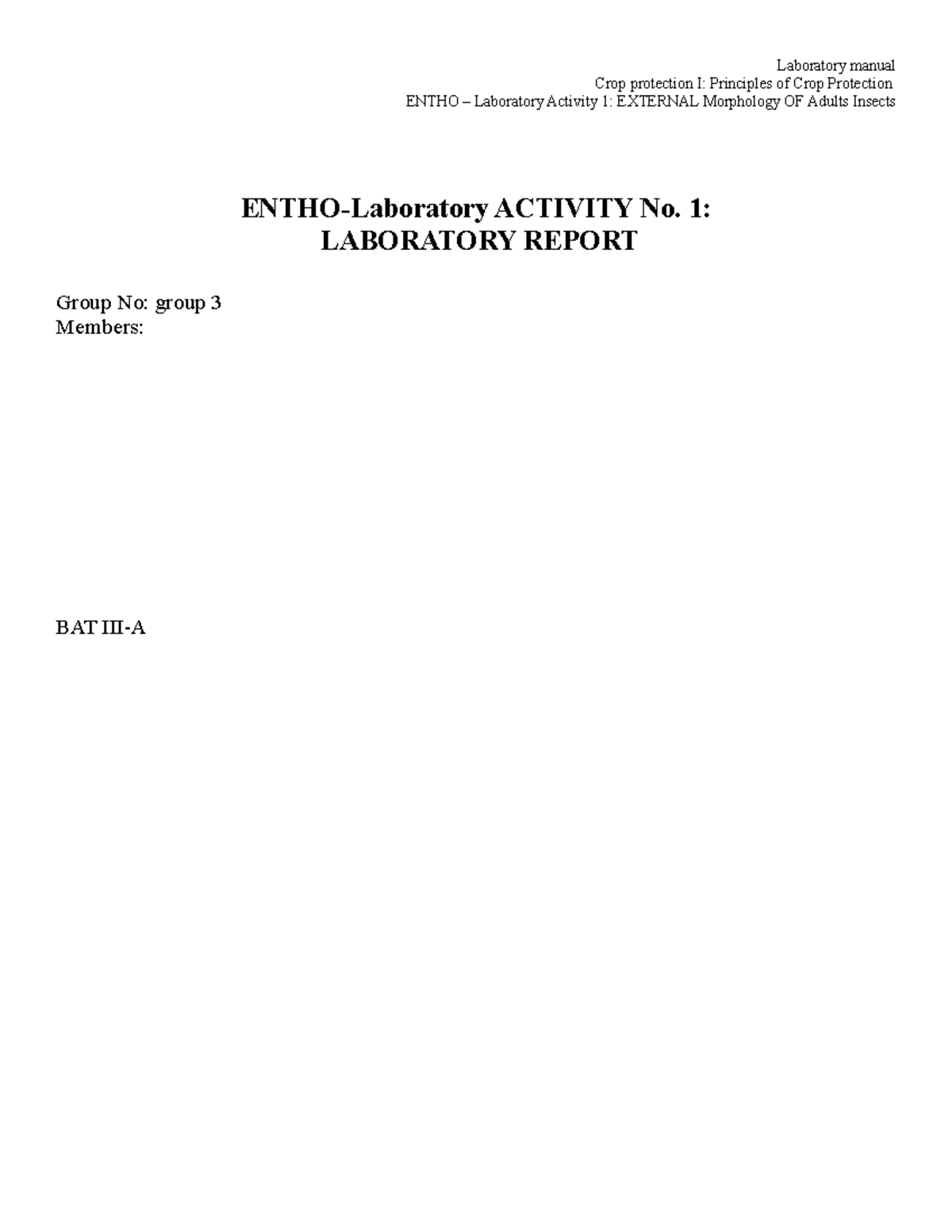 Entho - Insect parts - Crop protection I: Principles of Crop Protection ...